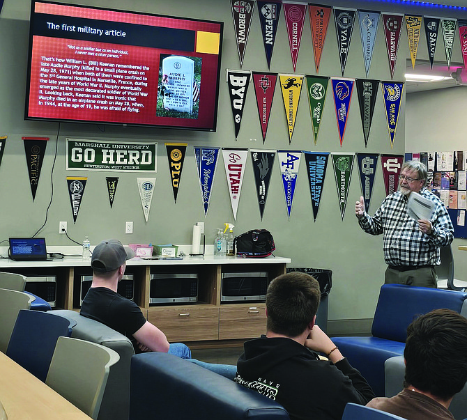 Ranson presents to history classes | Carson City’s Trusted News Source ...