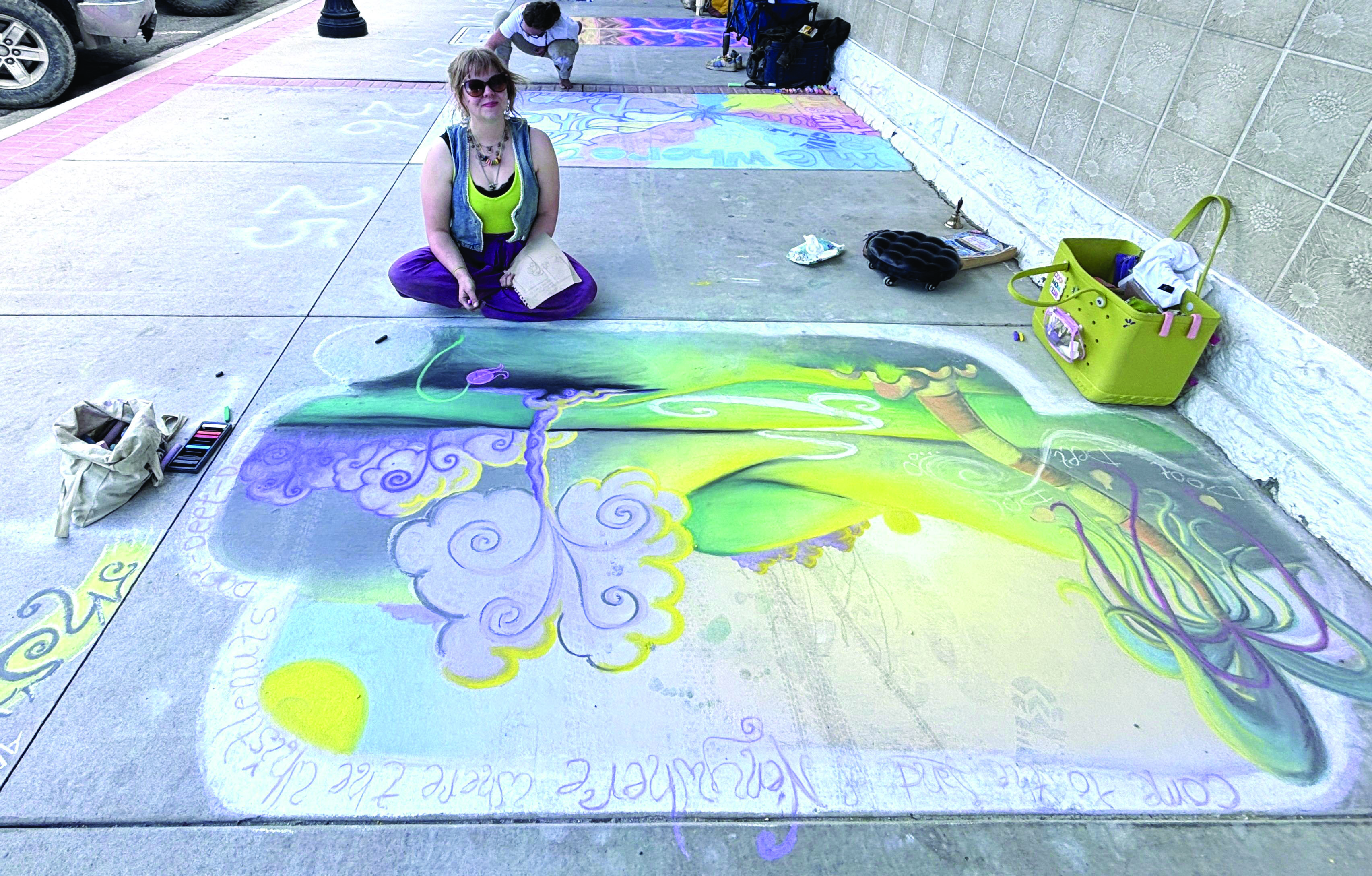 Chalk Festival colors downtown Fallon | Carson City’s Trusted News ...