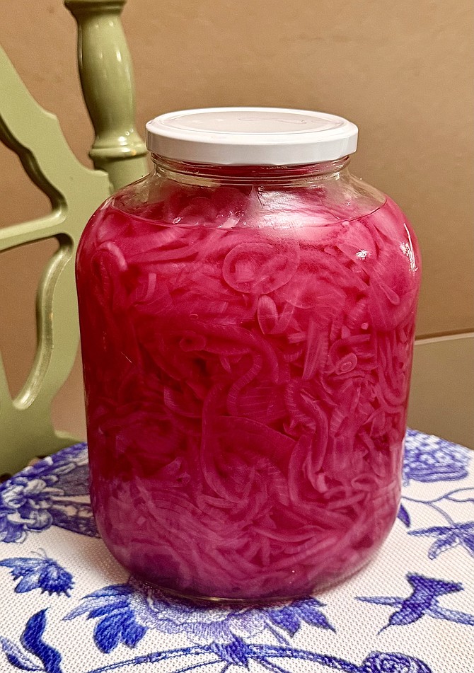 Elaine Marriott: Festive and flavorful pickled red onions (recipe ...