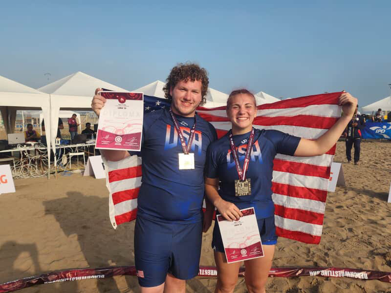 Porter takes gold in U20 Pan-Am beach wrestling | Carson City’s Trusted ...