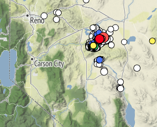 4.5 magnitude earthquake reported outside Silver Springs | Carson City ...