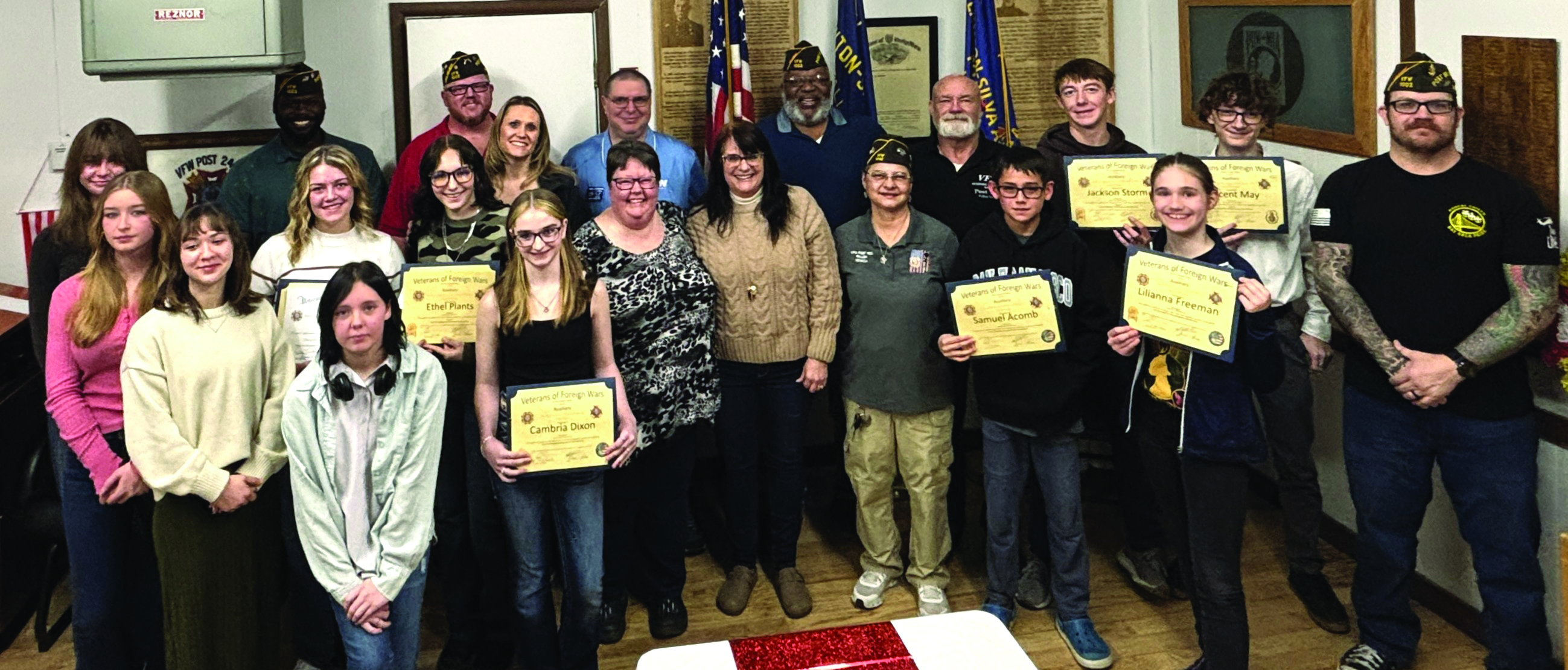 VFW essay winners | Carson City’s Trusted News Source Since 1865