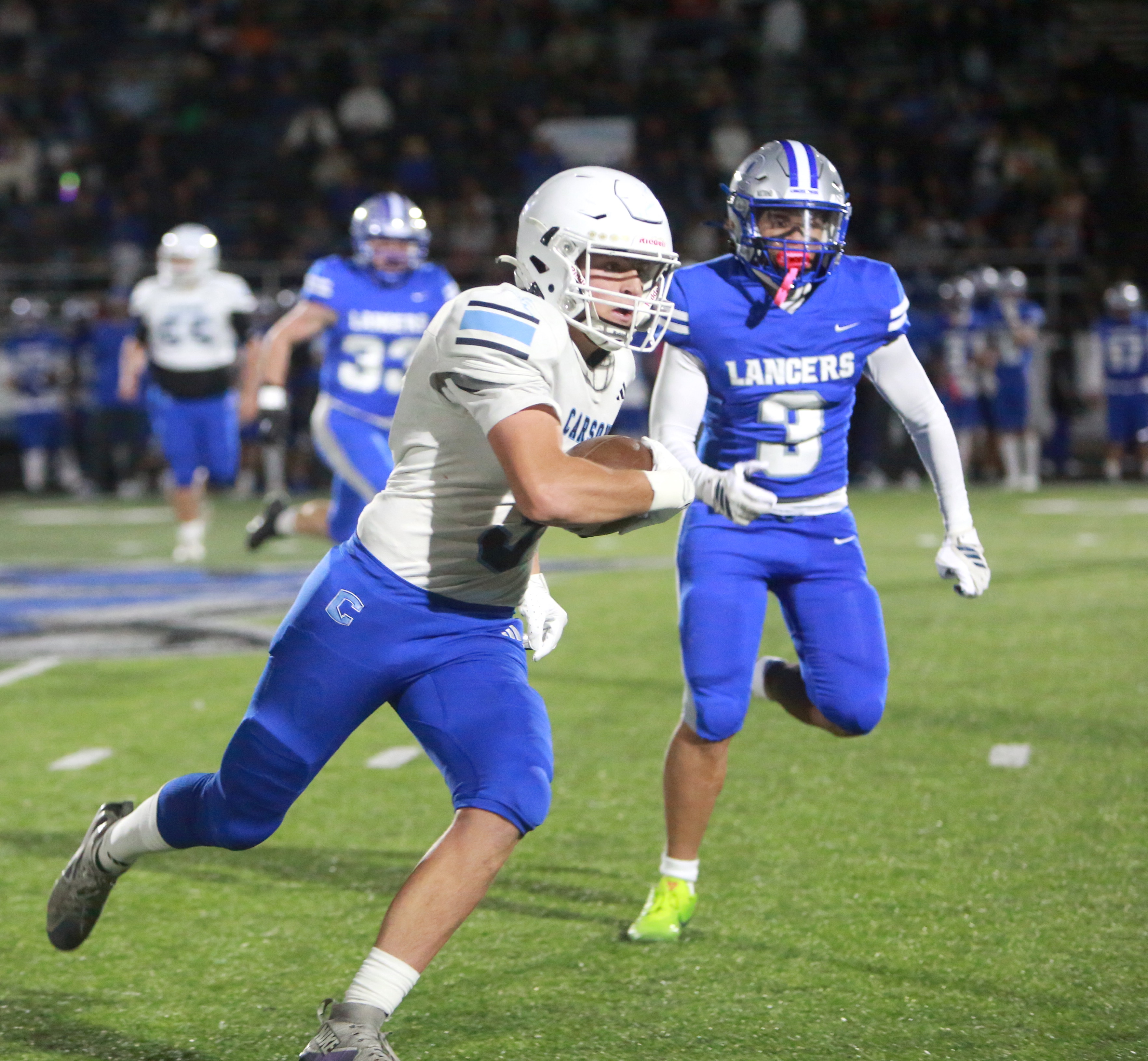 Lancer football tops Carson | Carson City’s Trusted News Source Since 1865