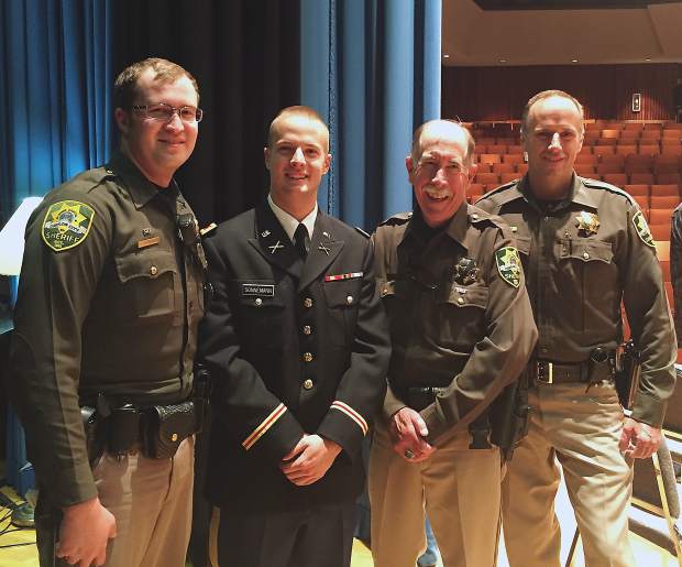 Carson Sheriff’s employee commissioned as officer into Army National ...