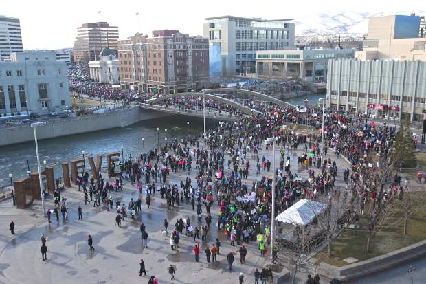 More Than 1 Million Join Women S Marches Worldwide Serving Northern