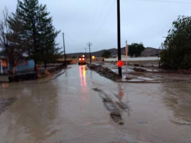 Flash flooding in east Mason Valley | Serving Northern Nevada