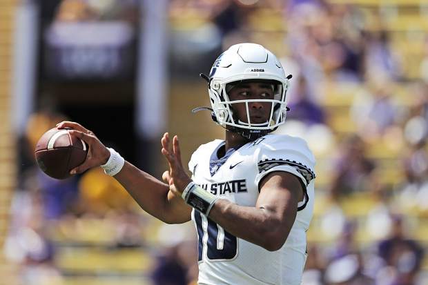 Utah State quarterback will challenge Nevada Wolf Pack | Serving Minden ...