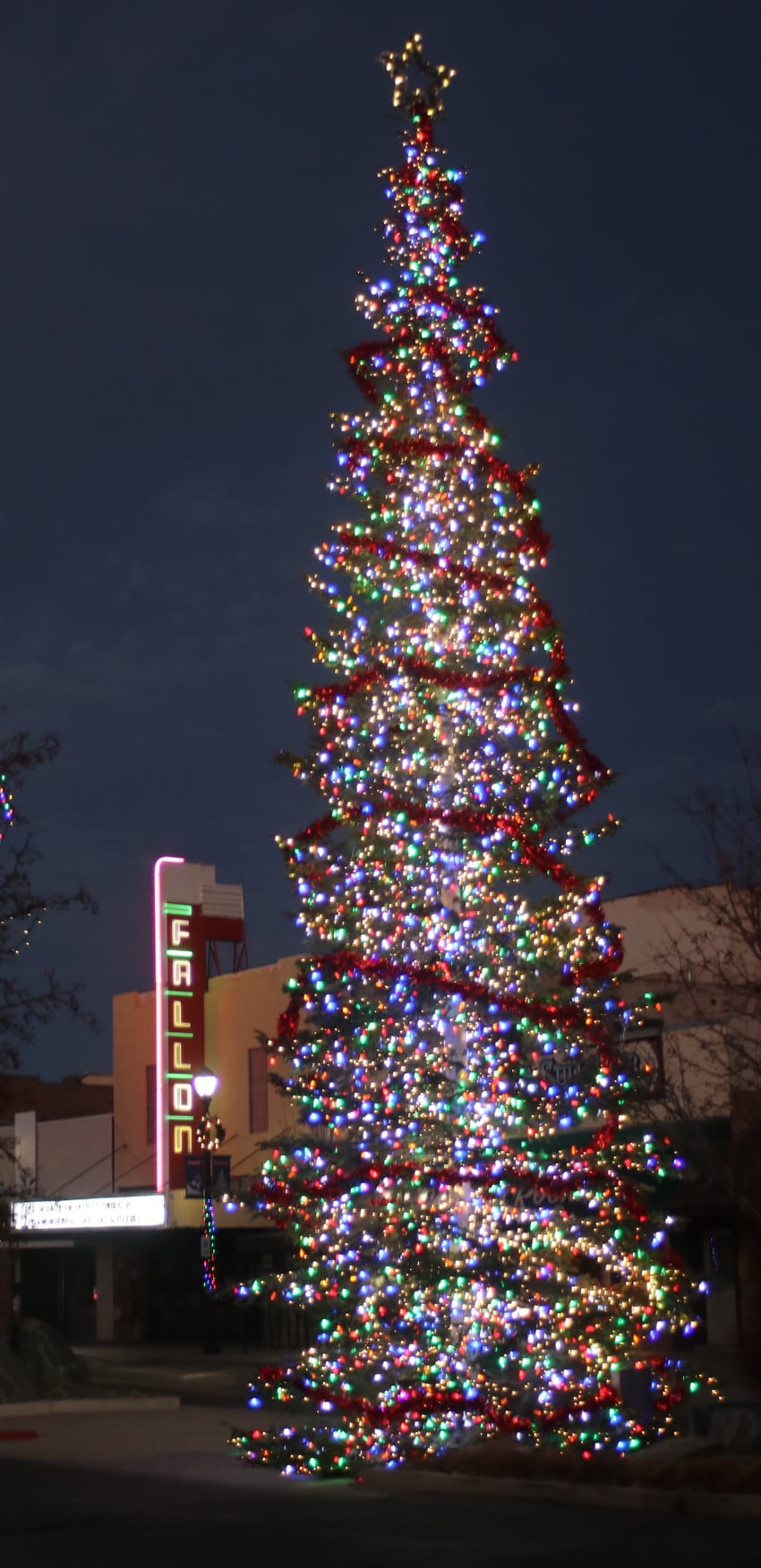 Lighting up the December sky | Serving Carson City for over 150 years