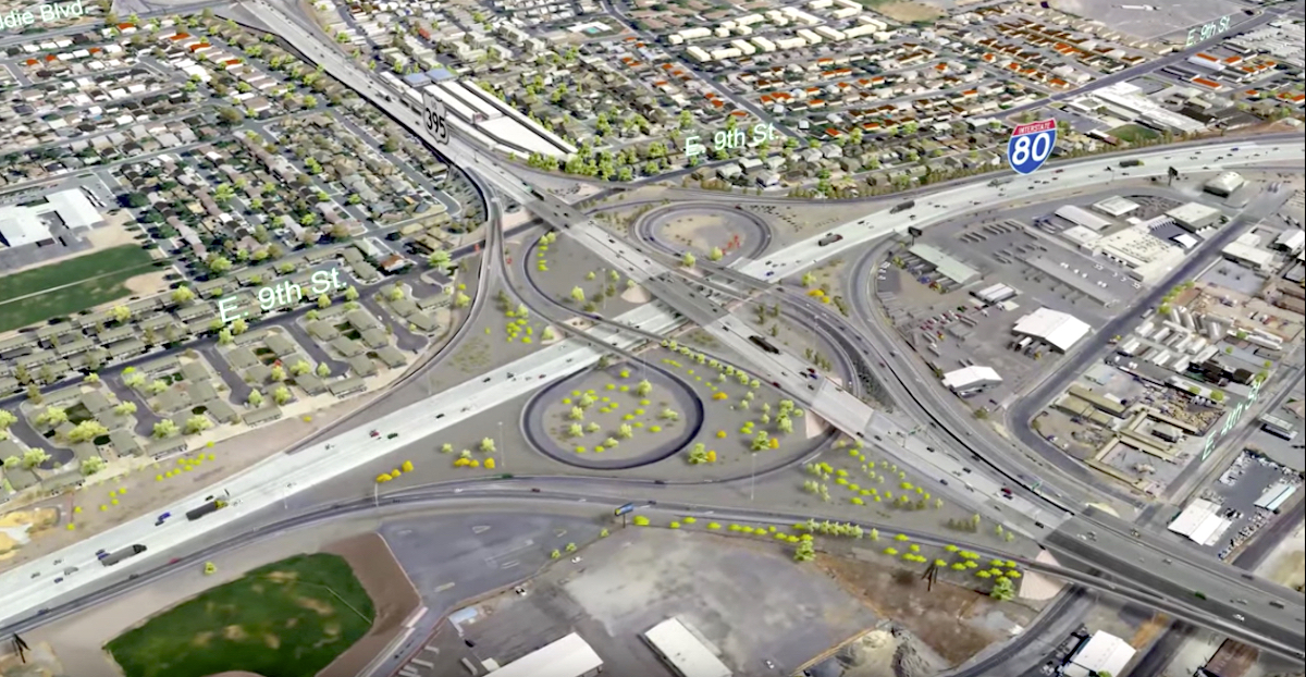 NDOT: Spaghetti Bowl project would displace 22 businesses, impact 30 ...