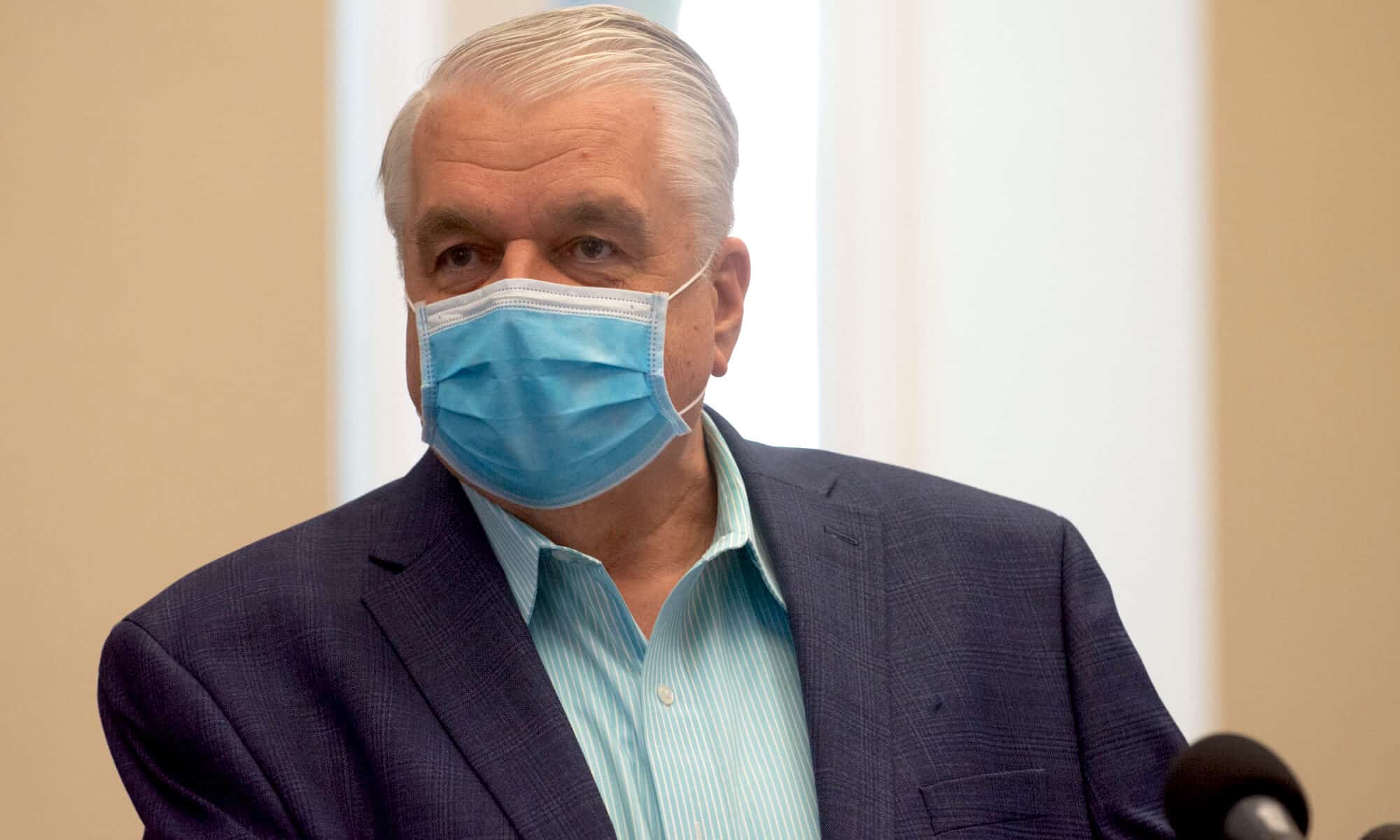 Sisolak unveils plan to transfer virus mitigation, enforcement to local ...